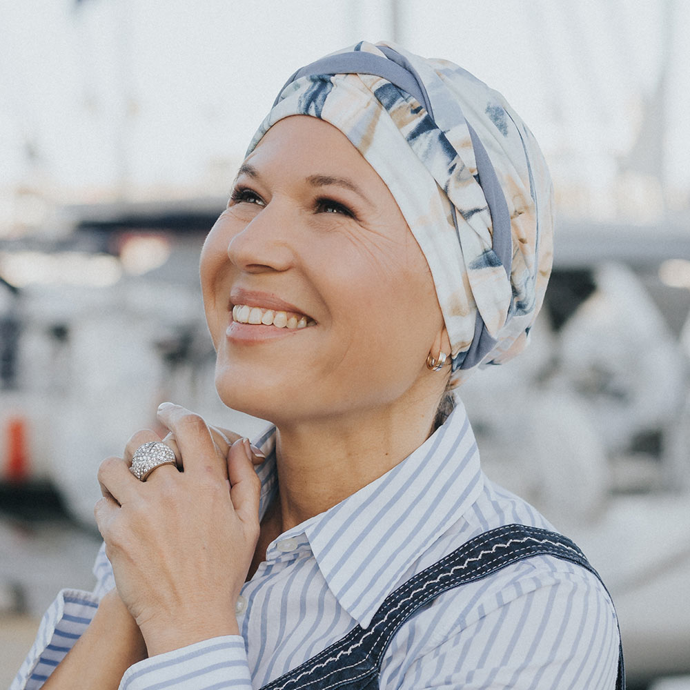 Félice Headwear Emma Print - gorro oncológico / alopecia